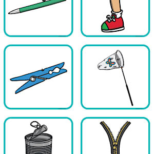 CV and CVC Picture Cards