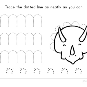 Dinosaur Pencil Control | Resource | Twinkl USA