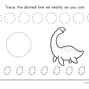 Dinosaur Pencil Control | Resource | Twinkl USA