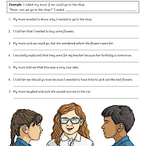 Dialogue Writing Worksheet PDF | Twinkl