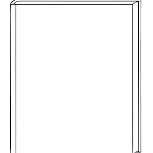 Blank Book Cover Sheet - Design a Book Cover - Twinkl