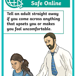 Online Safety Poster | Online Safety | Twinkl