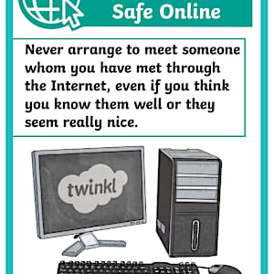 Online Safety Posters | How To Stay Safe Online Poster