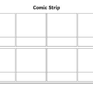 Comic Panel Template | Teaching Resource | Twinkl USA
