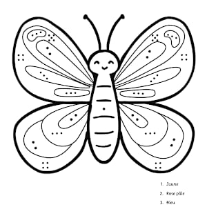 👉 Spring French Colour by Number