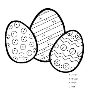 👉 Spring French Colour by Number