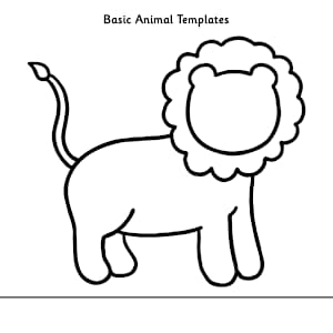 Outlines of Animals | Primary Resources