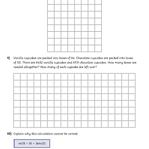 Long Division Worksheets - Long Division with Remainders