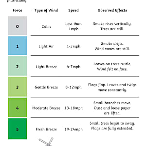 The Beaufort Scale for Children