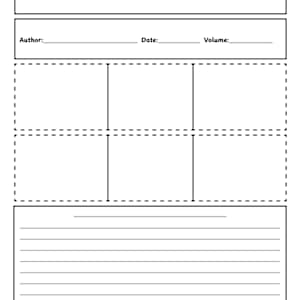 Blank Magazine Article Templates - ELA Resources