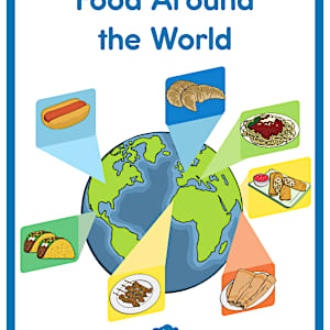 Food Around the World Activity Booklet for K-2nd Grade