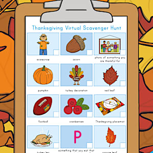 Virtual Thanksgiving Scavenger Hunt | Holidays & Events