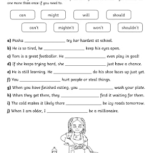 Complete the Sentences | Modal Verbs Practice