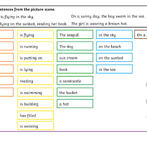 Colourful Semantics Picture Scenes