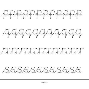 Handwriting Worksheets - Alphabet Pencil Control