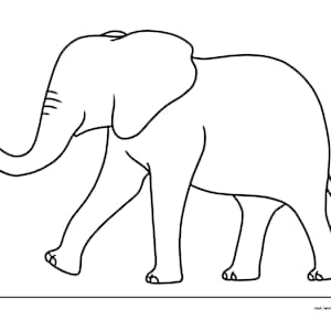 Animal Outline Templates - Animal Outlines For Kids - Twinkl