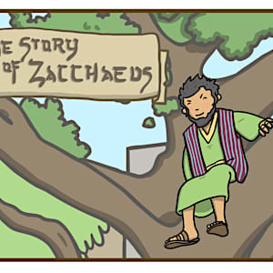 Zacchaeus Sequencing Cards | Christian Ed. | Twinkl USA