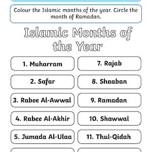 All about Ramadan Activity Booklet - Ramadan Resources
