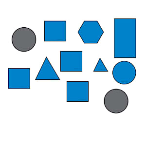 👉 2D Shape Bus Cut and Stick Activity - KS1 Maths