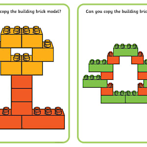 👉 Copy the Building Brick Model Challenge Cards