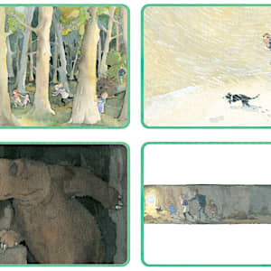 We're Going on a Bear Hunt Story Sequencing Cards | Twinkl