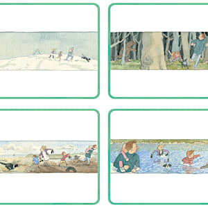 We're Going on a Bear Hunt Story Sequencing Cards | Twinkl