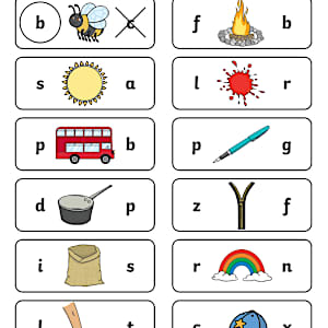Beginning Letter Sounds | Worksheets | Phonics Resources