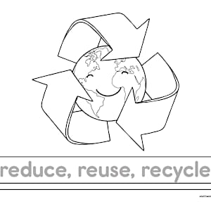 * NEW * Printable Earth Day Coloring Page Worksheet | Twinkl USA
