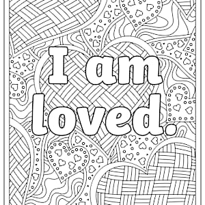 Positive Affirmation Coloring Pages | Resource | Twinkl USA