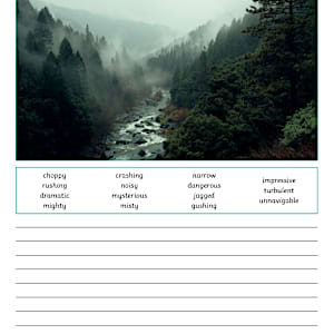 Describe the Landscapes Writing Activity Pack