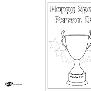 Special Person Day Card