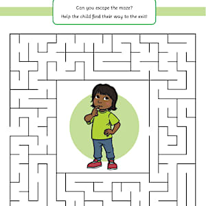 Escape the Maze! Fun Maze Activity Sheets - Twinkl