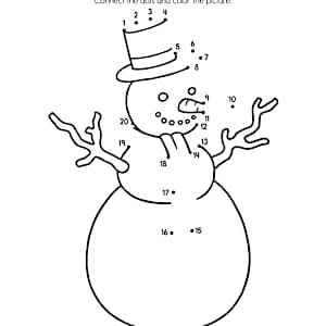 Winter Dot to Dot Activity | Winter | Twinkl USA