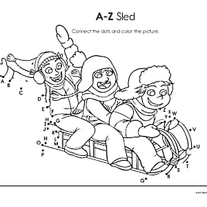 Winter Dot to Dot Activity | Winter | Twinkl USA