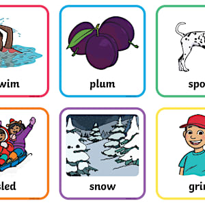 CCVC Word List with Pictures І Phonics | KS1