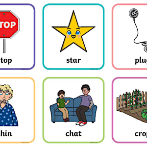 CCVC Word List with Pictures І Phonics | KS1