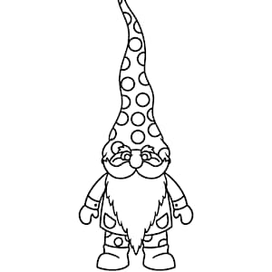 Free Printable Christmas Gnome Coloring Pages | Twinkl USA