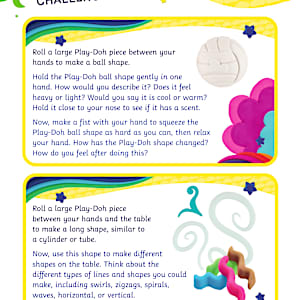 Play-Doh: Mindful Moments Task Cards