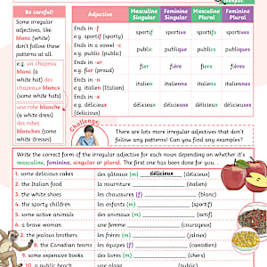 👉 French: Adjectives Activity Sheet
