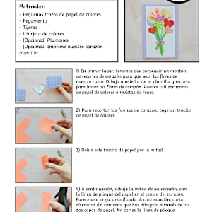 Tarjeta por el día del amor y la amistad - Manualidad