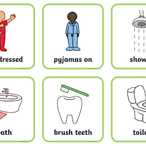 Home Now, Next, Then Cards | Visual Support for Autism