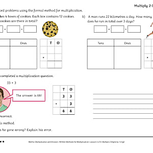 👉 Multiply 2-Digits by 1-Digit Activity Sheets