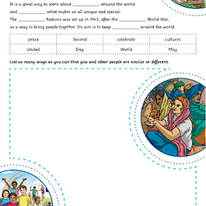 👉 Celebrating Cultural Diversity Activity Sheets