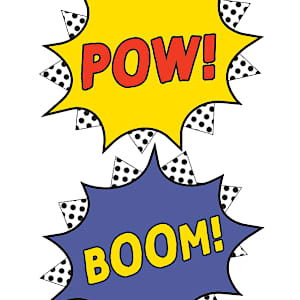 Superhero Printable Signs | Twinkl Party