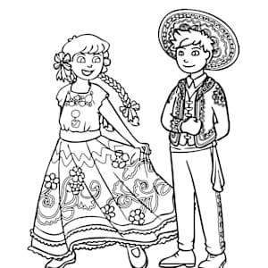 Multicultural Coloring Pages | Teaching Resource | Twinkl US