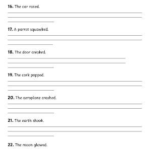 Expanding Sentences Worksheet - English - KS2 - Twinkl