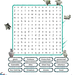 FREE! - Ghostbusters: Word Search (teacher made) - Twinkl