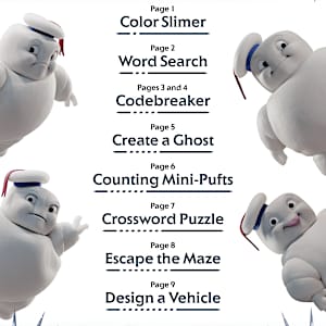 Ghostbusters: Activity Booklet