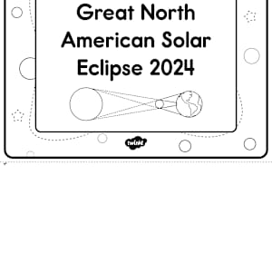 Solar Eclipse Flipbook | Resource | Twinkl USA