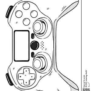 Gaming Colouring Sheets | Free Colouring Pages (Ages 7 - 11)